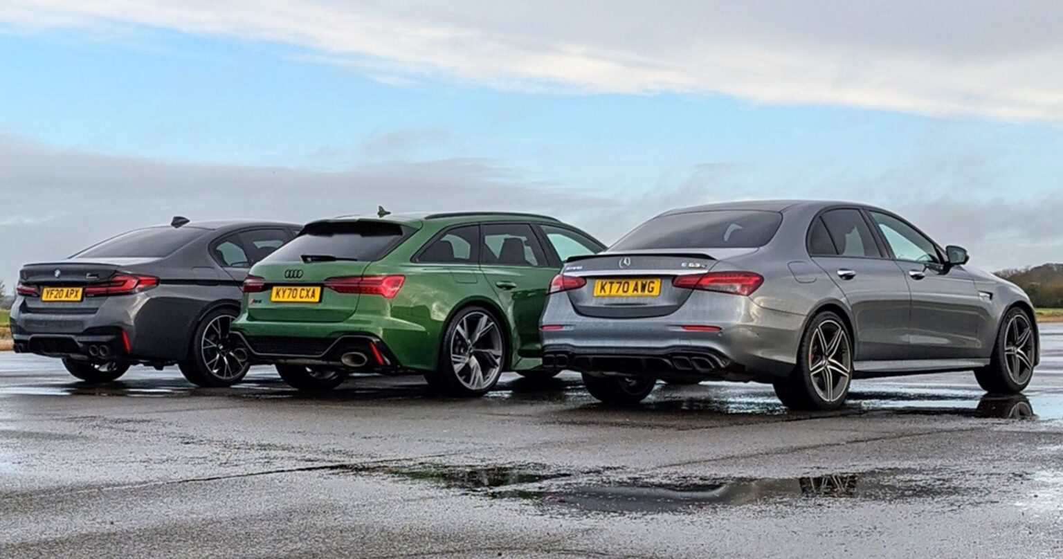 Audi RS6 Avant vs BMW M5 Competition vs Mercedes-AMG E63 S (VIDEO) - Vrele gume